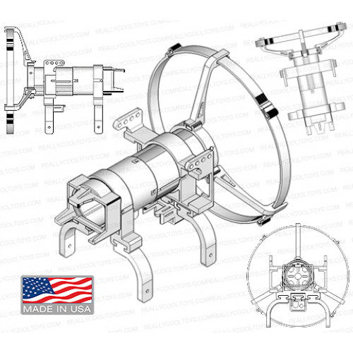 BMP Mini RC Paramotor Paraglider Unmanned Aerial Vehicle Aircraft UAV