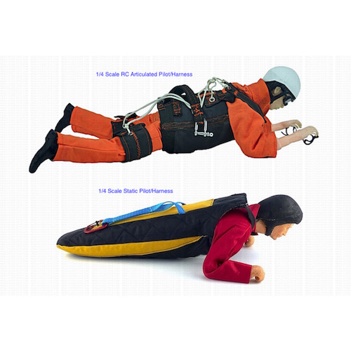 RCT SlipStream Scale Hang Glider and Pilot