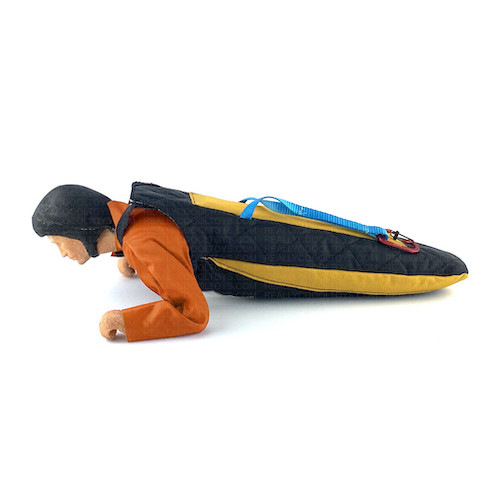 RCT SlipStream Static Hang Glider Pilot with Harness