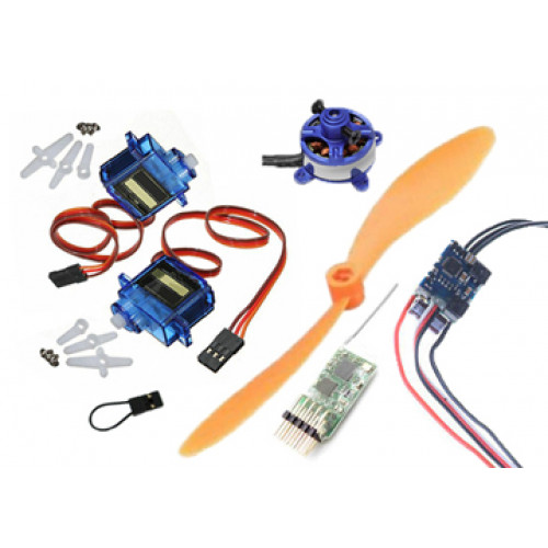 BMP Micro RC Paraglider Motorized Paramotor Pilot