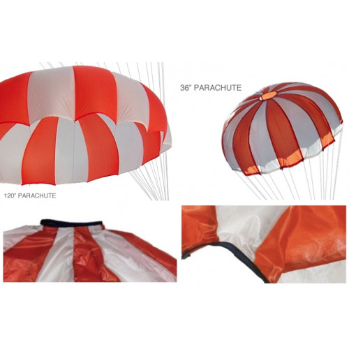 RC Recovery Parachute for Drones, UAV, UGV, Balloons, Paragliders